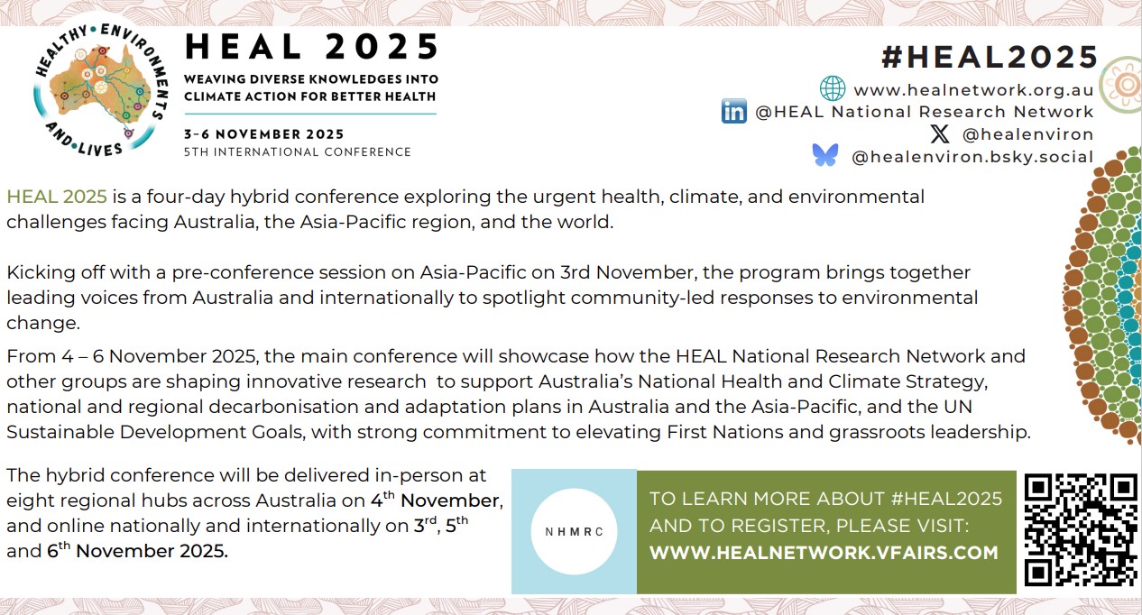 HEAL 2025 - Weaving Diverse Knowledges into Climate Action for Better ...